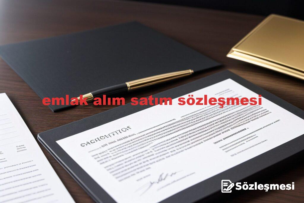 emlak alım satım sözleşmesi - Sözleşmesi